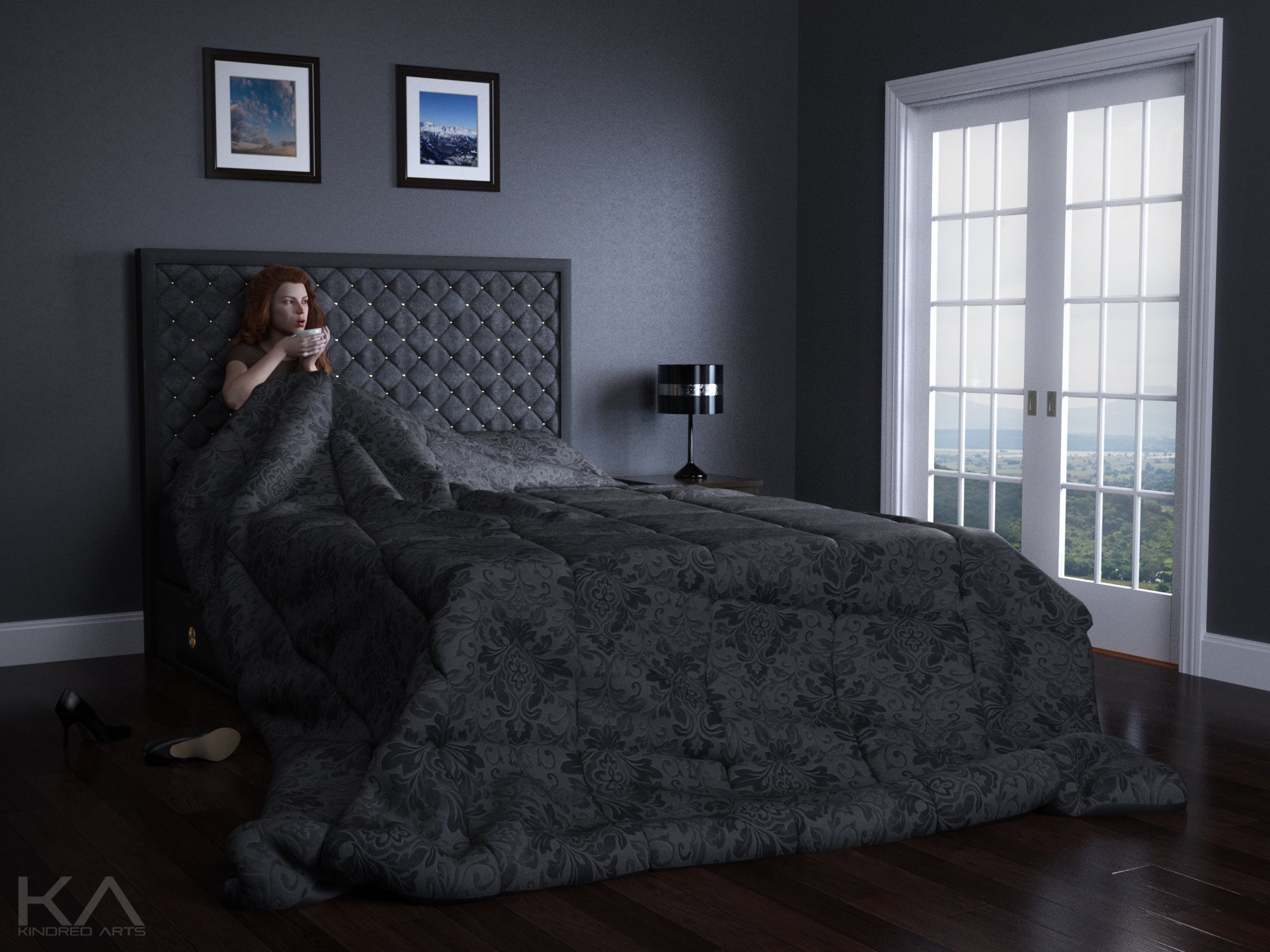 Ultimate dForce Bed | Daz 3D