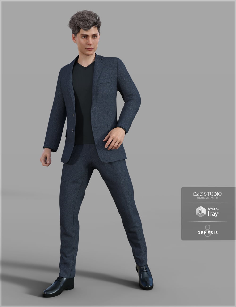 H&C Weekend Casual Suit for Genesis 8 Male | Daz 3D