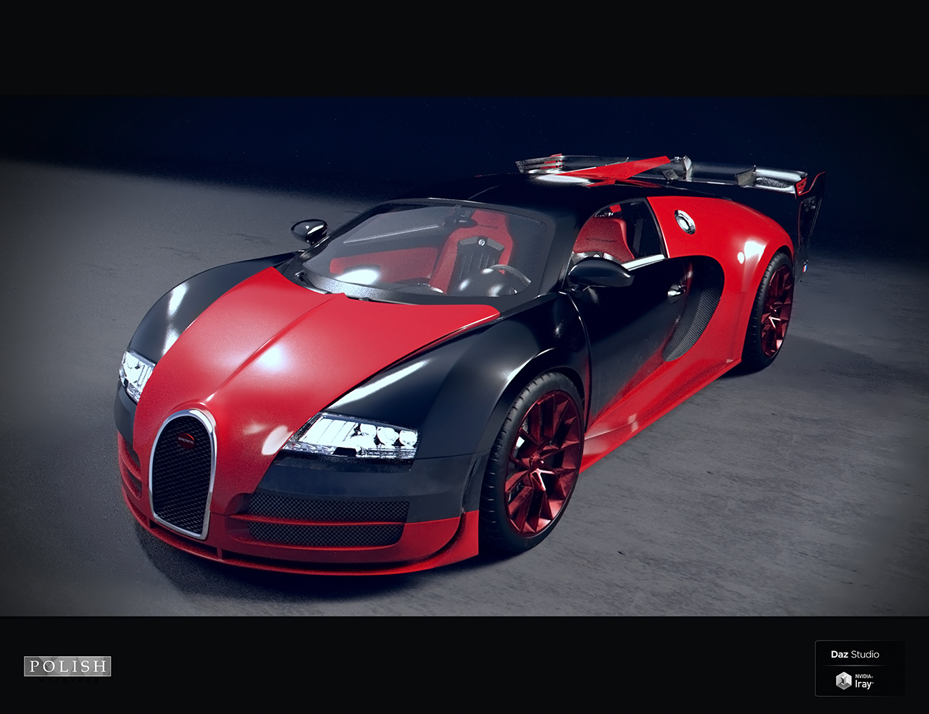 Epic Super Sports Car | Daz 3D