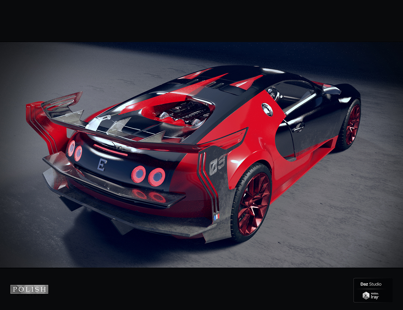Epic Super Sports Car | Daz 3D