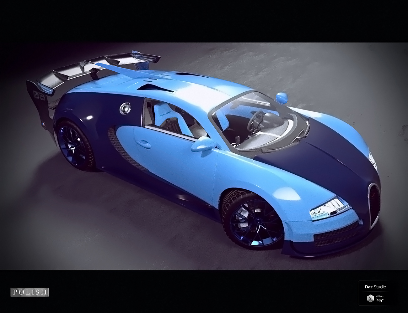 Epic Super Sports Car | Daz 3D