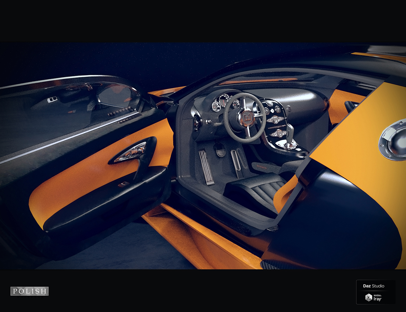 Epic Super Sports Car | Daz 3D