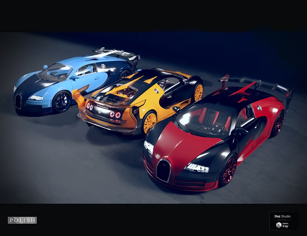 Epic Super Sports Car | Daz 3D