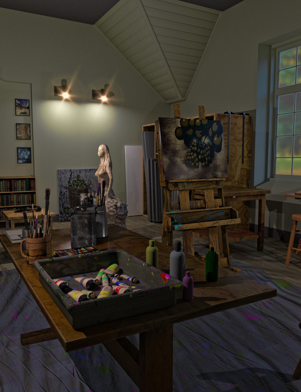 Artist's Escape Bundle | Daz 3D