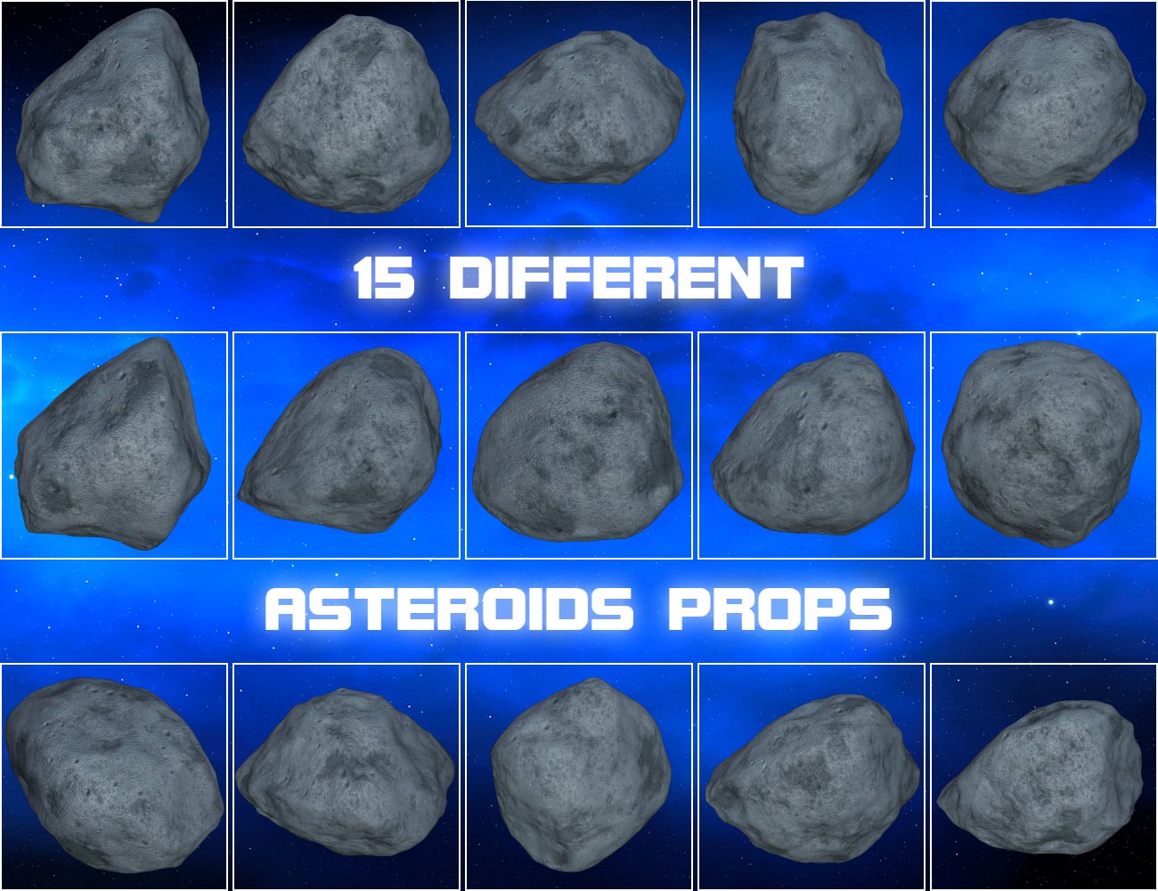 Asteroid Belt 360 | Daz 3D