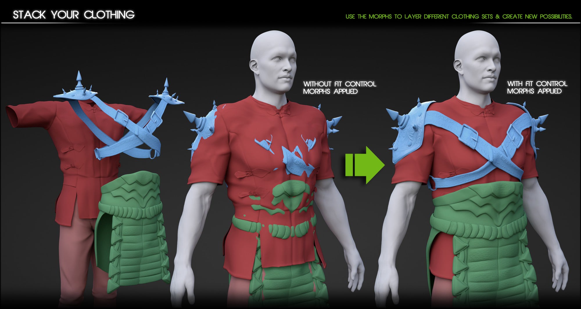 Fit Control for Genesis 8 Male(s) | Daz 3D