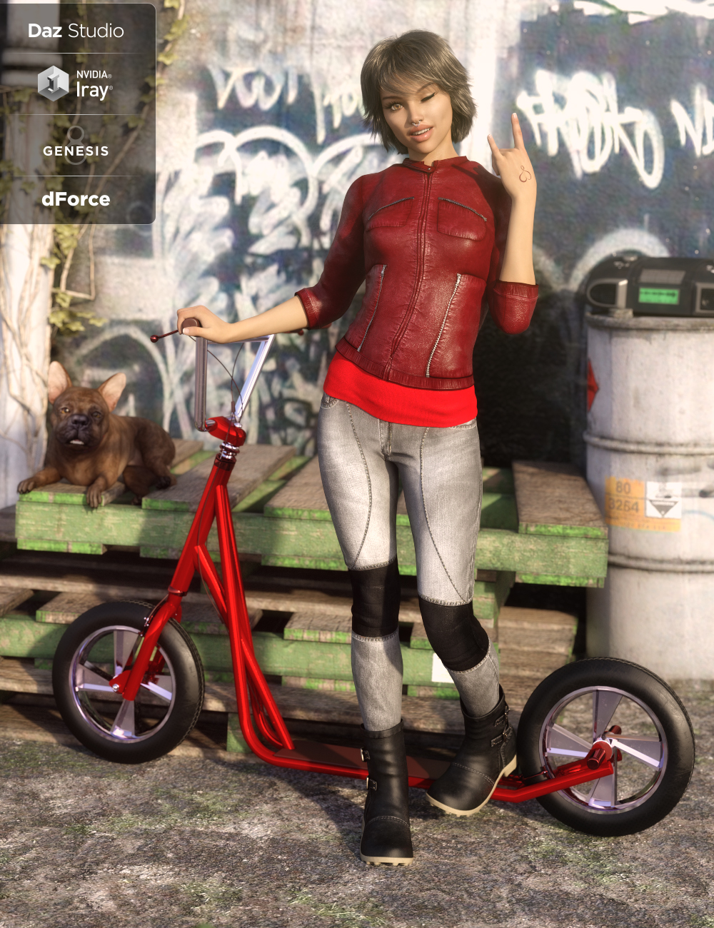 Teen Kaylee 8 Starter Bundle | Daz 3D