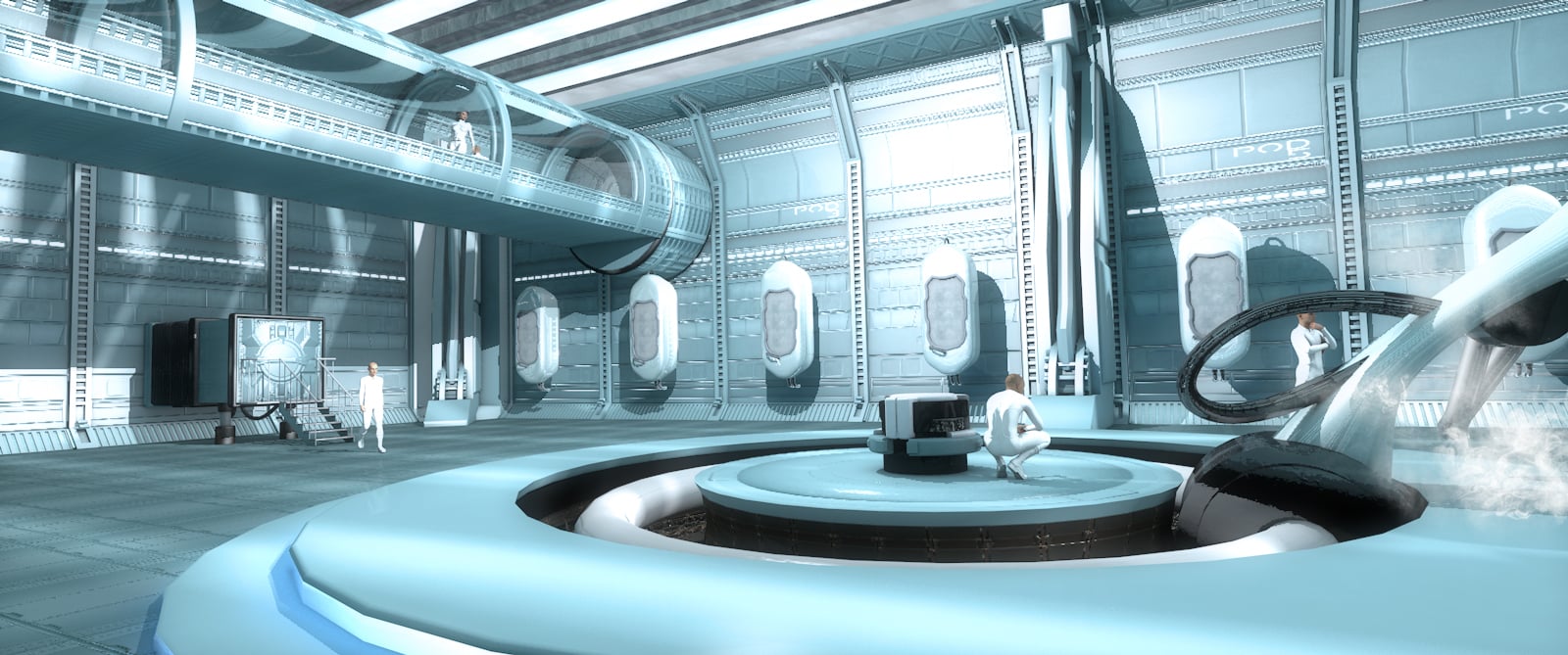 Sci-Fi Cryogenic Room | Daz 3D