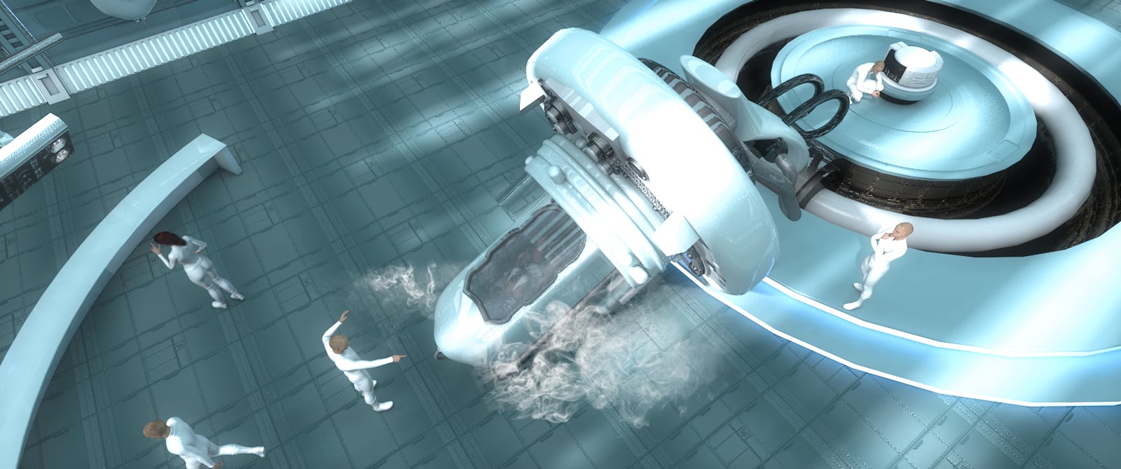 Sci-Fi Cryogenic Room | Daz 3D