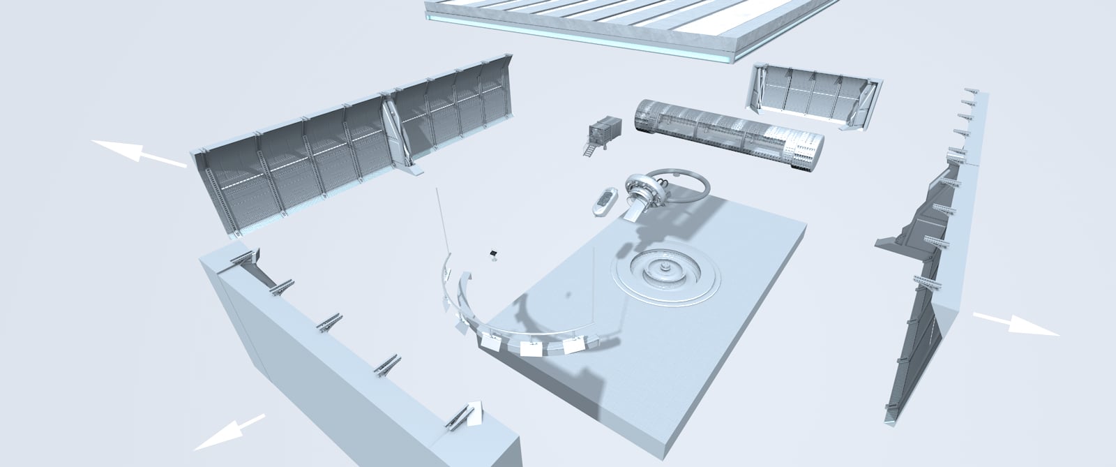 Sci-Fi Cryogenic Room | Daz 3D