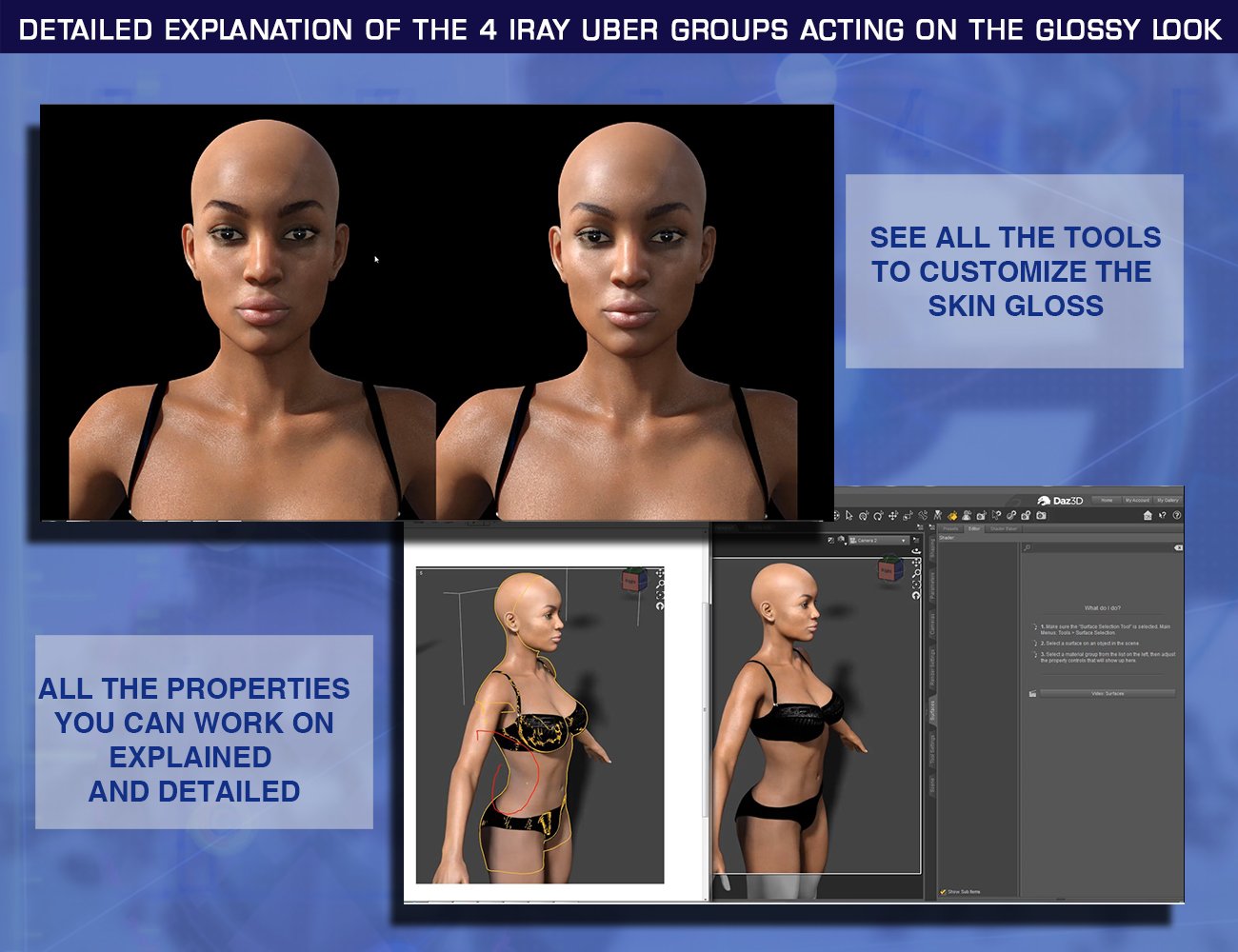 Skin Shading Essentials Tutorial | Daz 3D