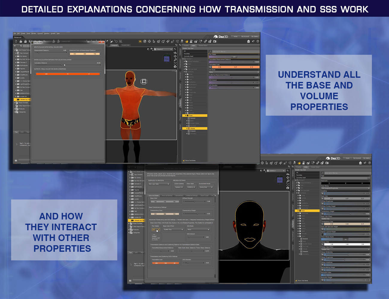 Skin Shading Bundle | Daz 3D