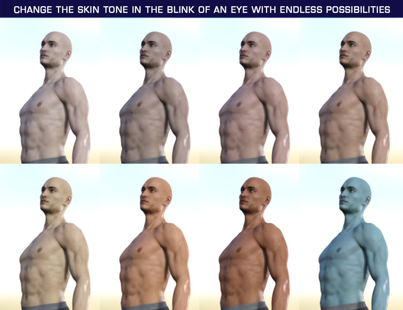 Skin Shading Bundle | Daz 3D