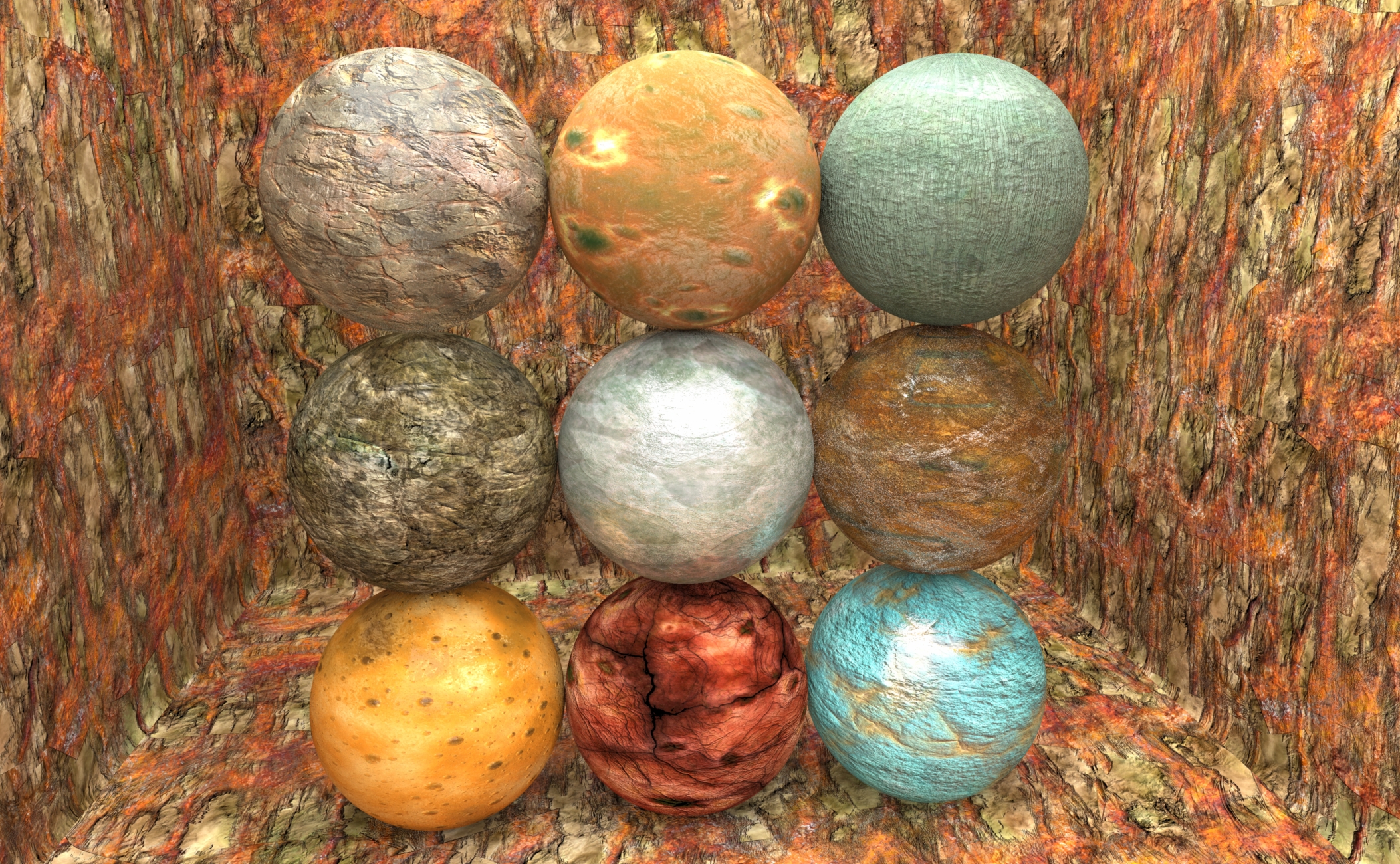 MC Shaders and Paintbrushes 2018 Set 1 Carrara | Daz 3D