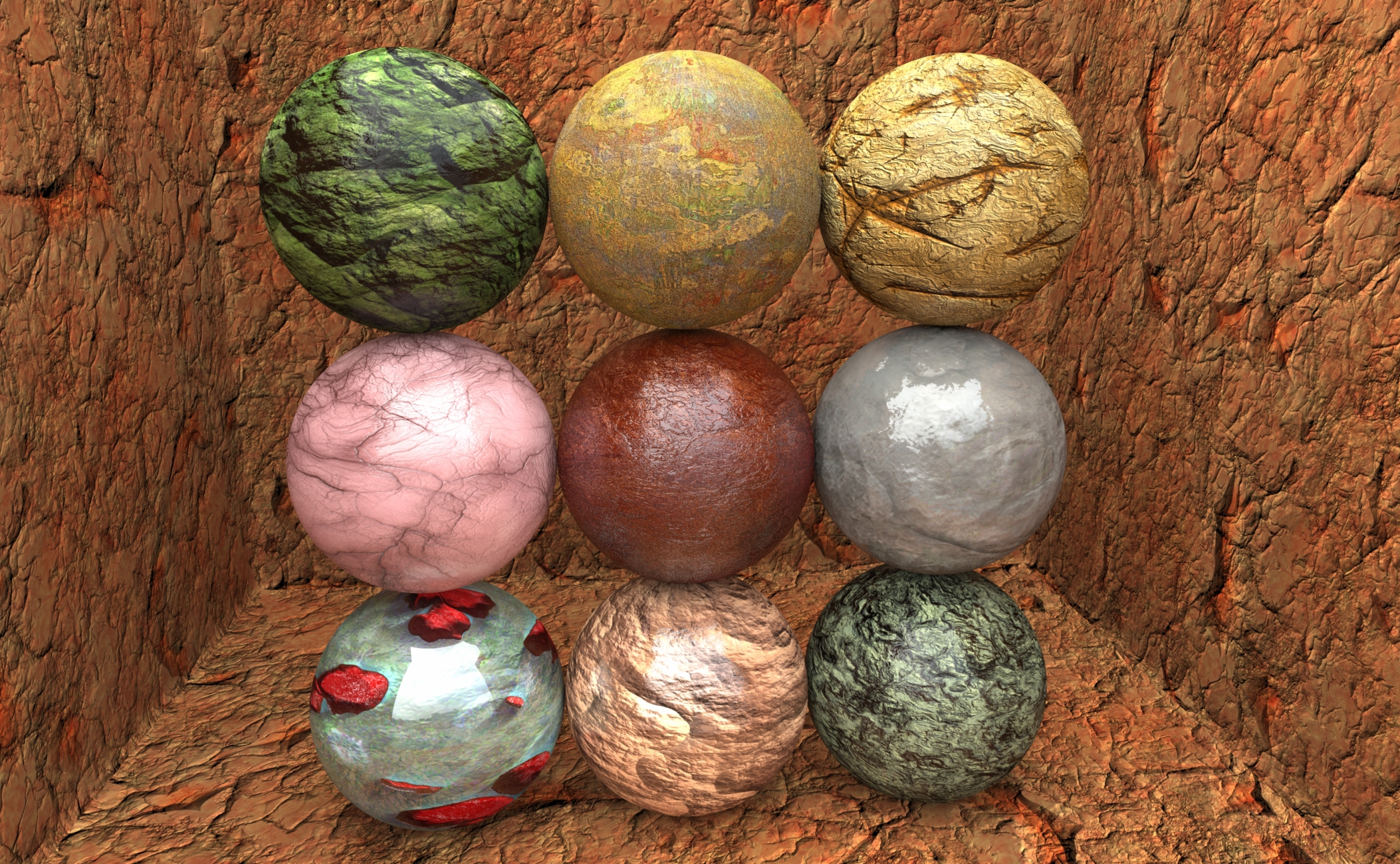 MC Shaders and Paintbrushes 2018 Set 1 Carrara | Daz 3D