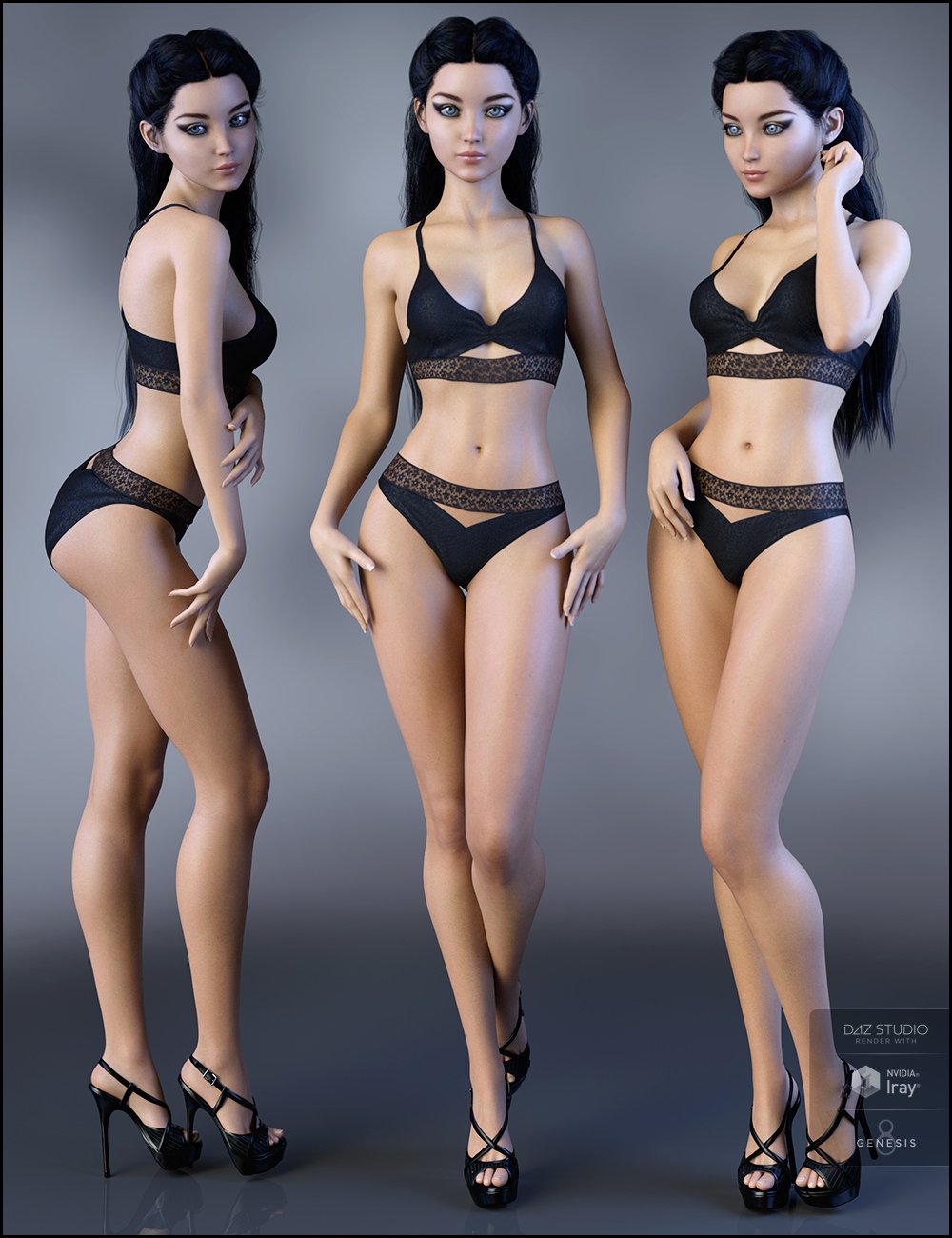 Salem for Aiko 8 | Daz 3D