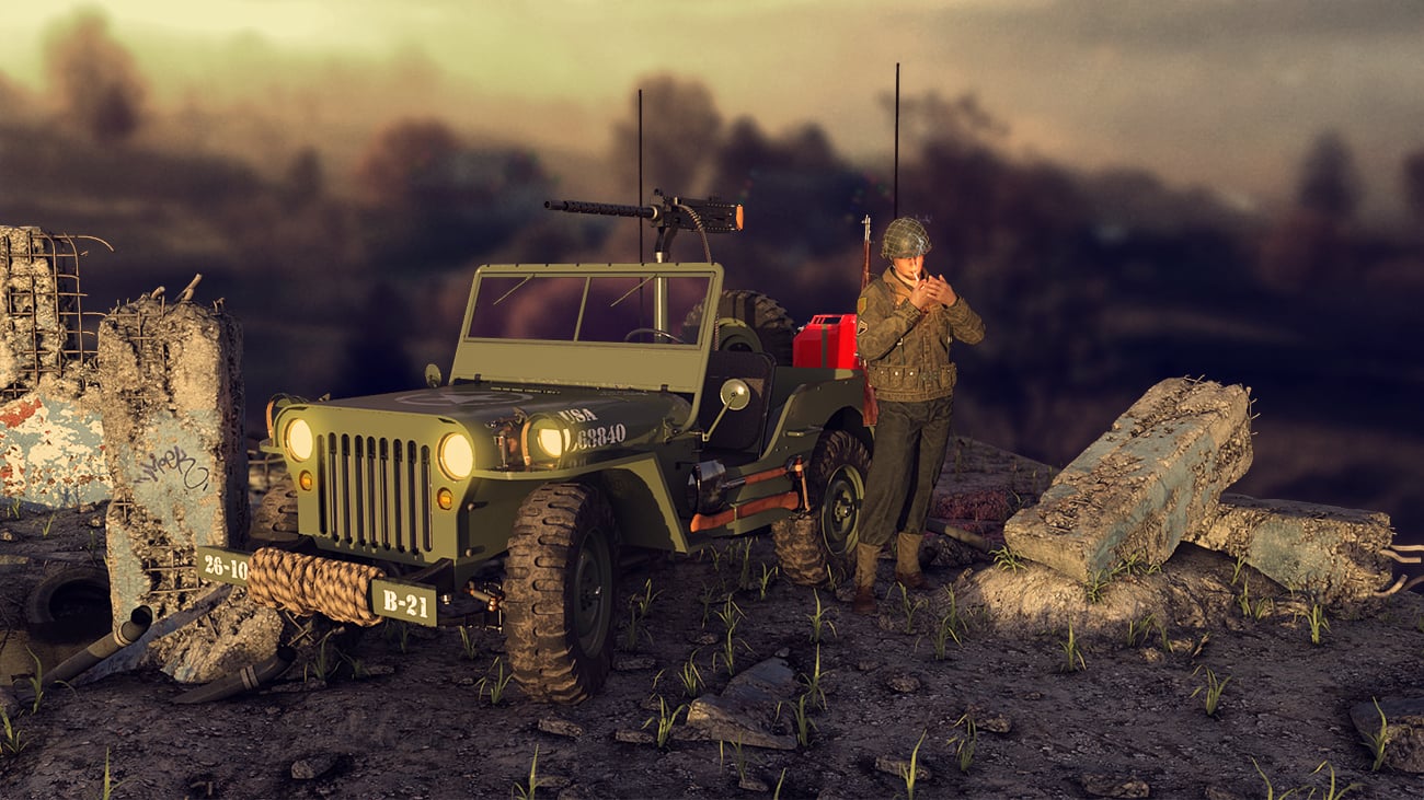 Military GP | Daz 3D