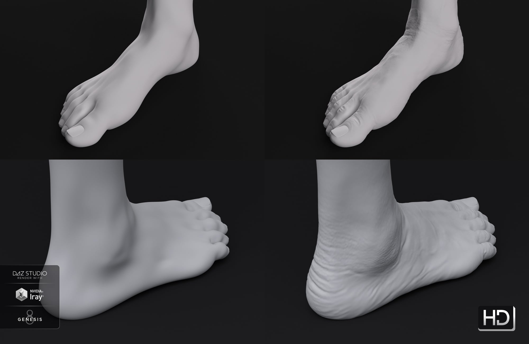Floyd 8 HD Add-On | Daz 3D