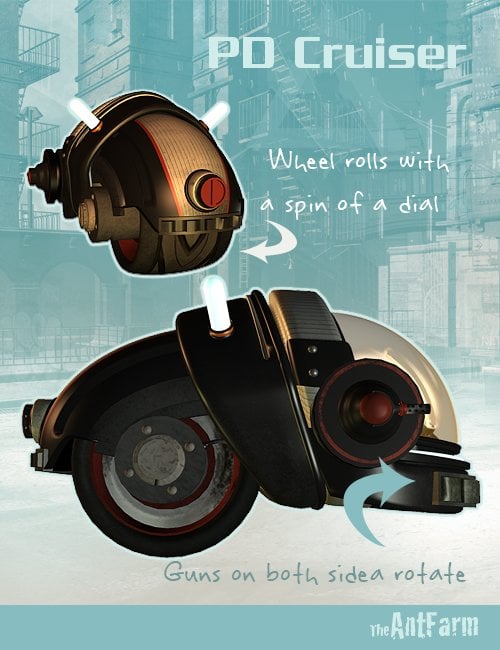 PD Cruiser | Daz 3D