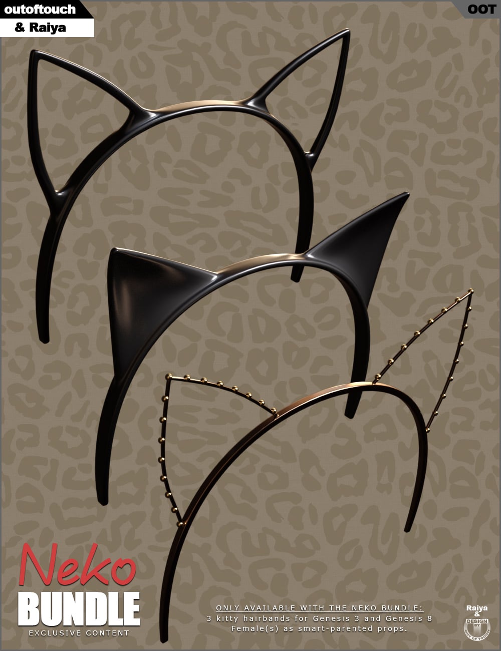 Neko BONUS Bundle | Daz 3D