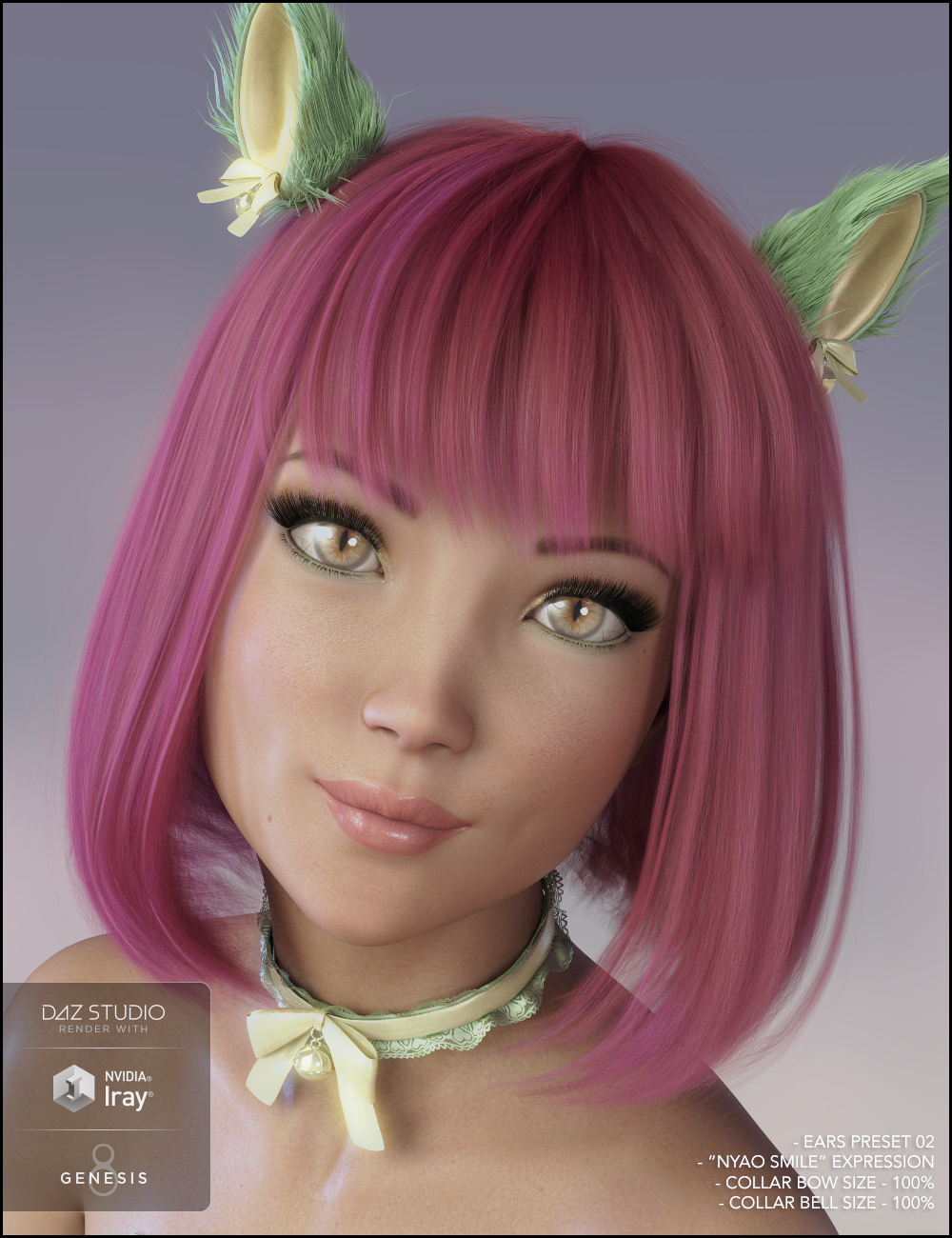 Nyao Outfit for Genesis 8 Female(s) | Daz 3D