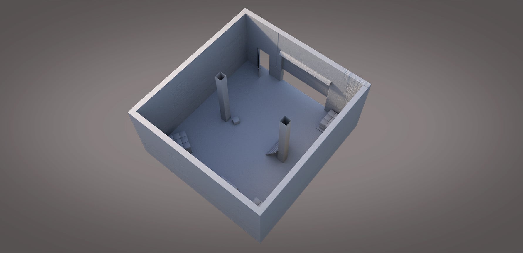 Industrial Storage Unit Interior | Daz 3D