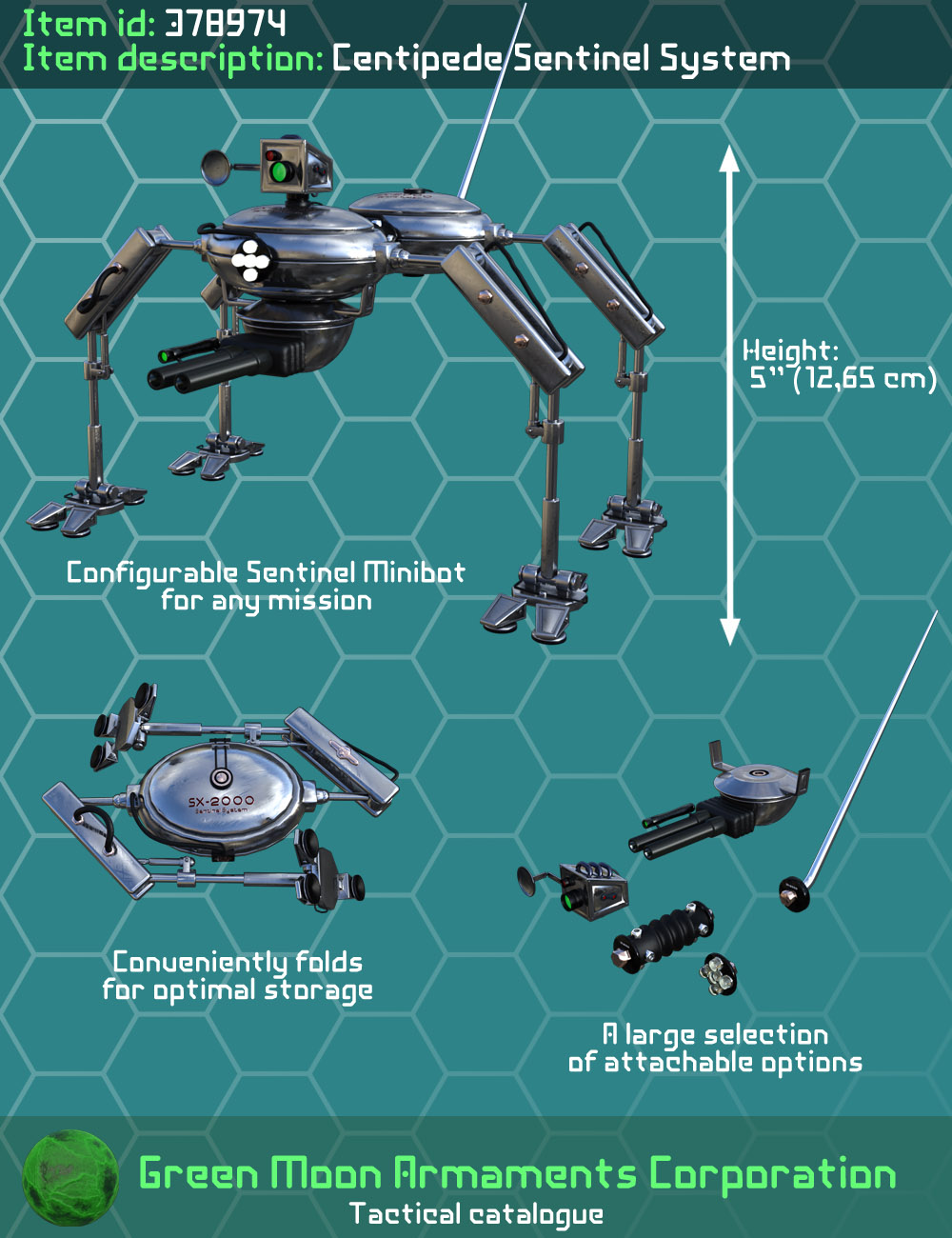 SciFi Spec Ops Weapons | Daz 3D
