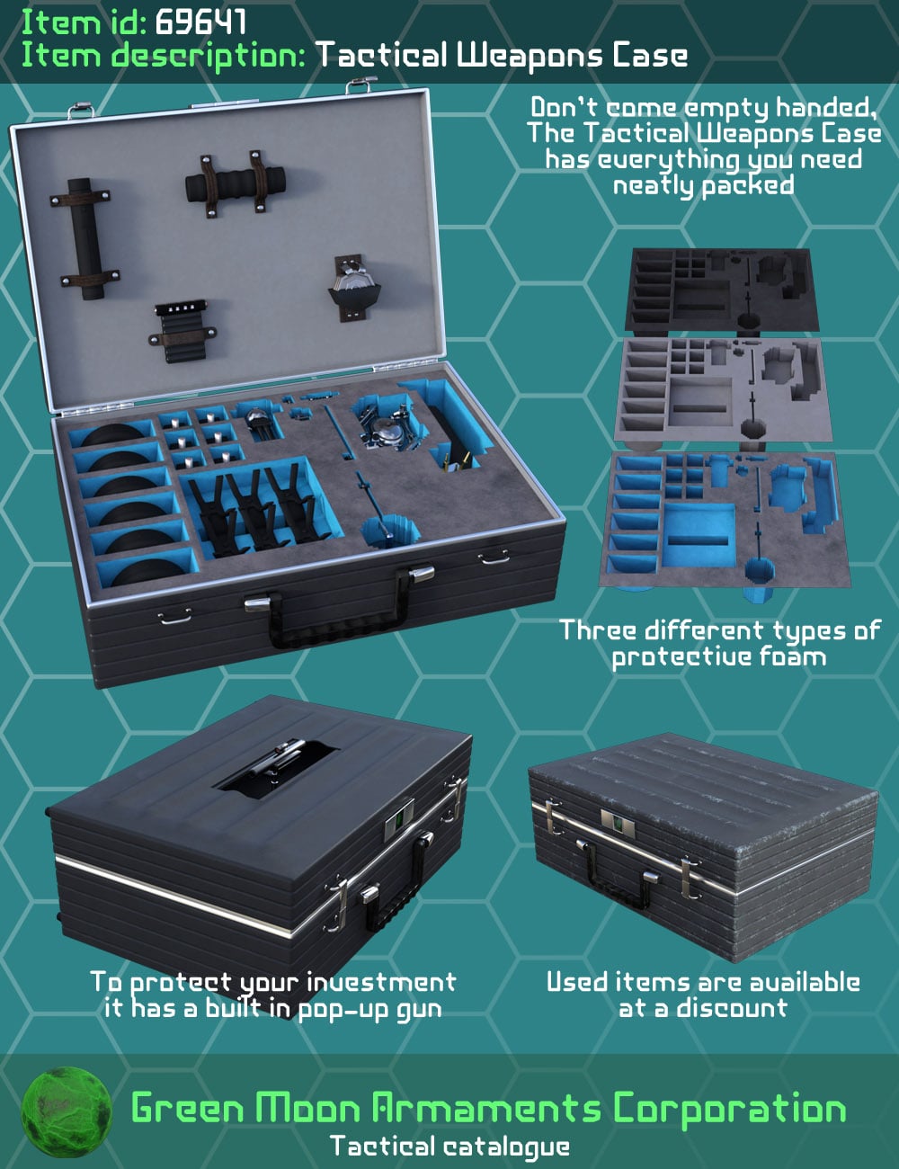 SciFi Spec Ops Weapons | Daz 3D