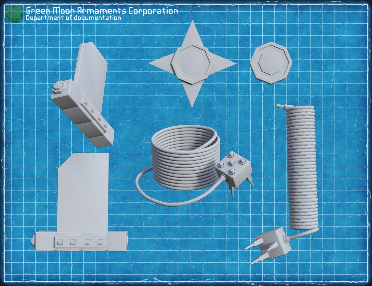 SciFi Spec Ops Weapons | Daz 3D