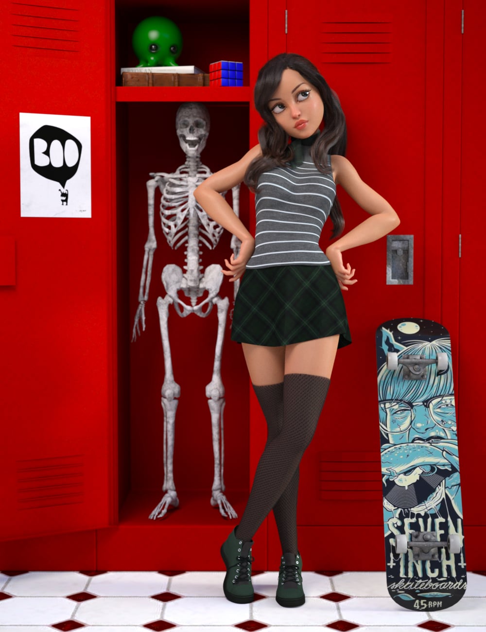 The Girl 8 | Daz 3D