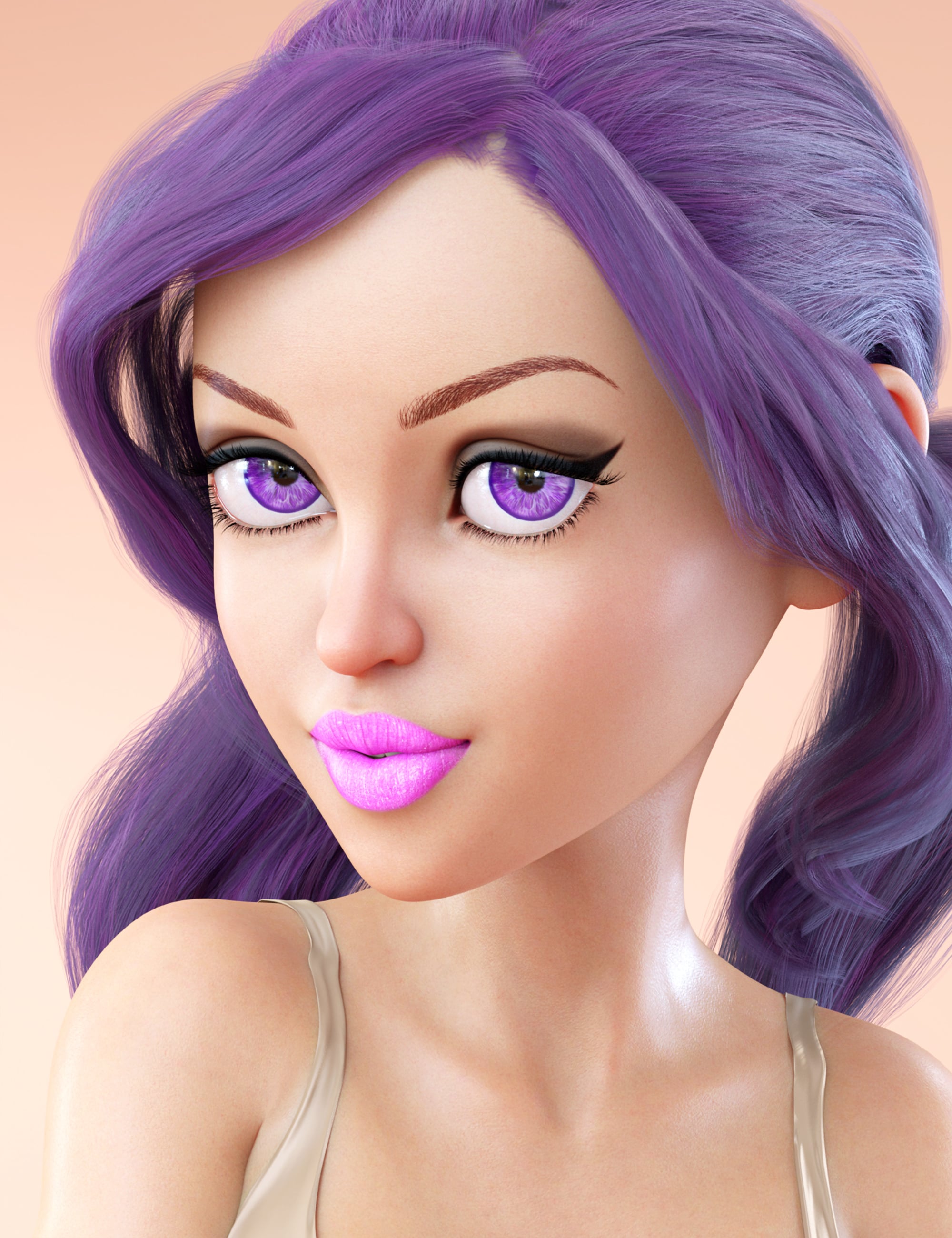 The Girl 8 Daz 3d