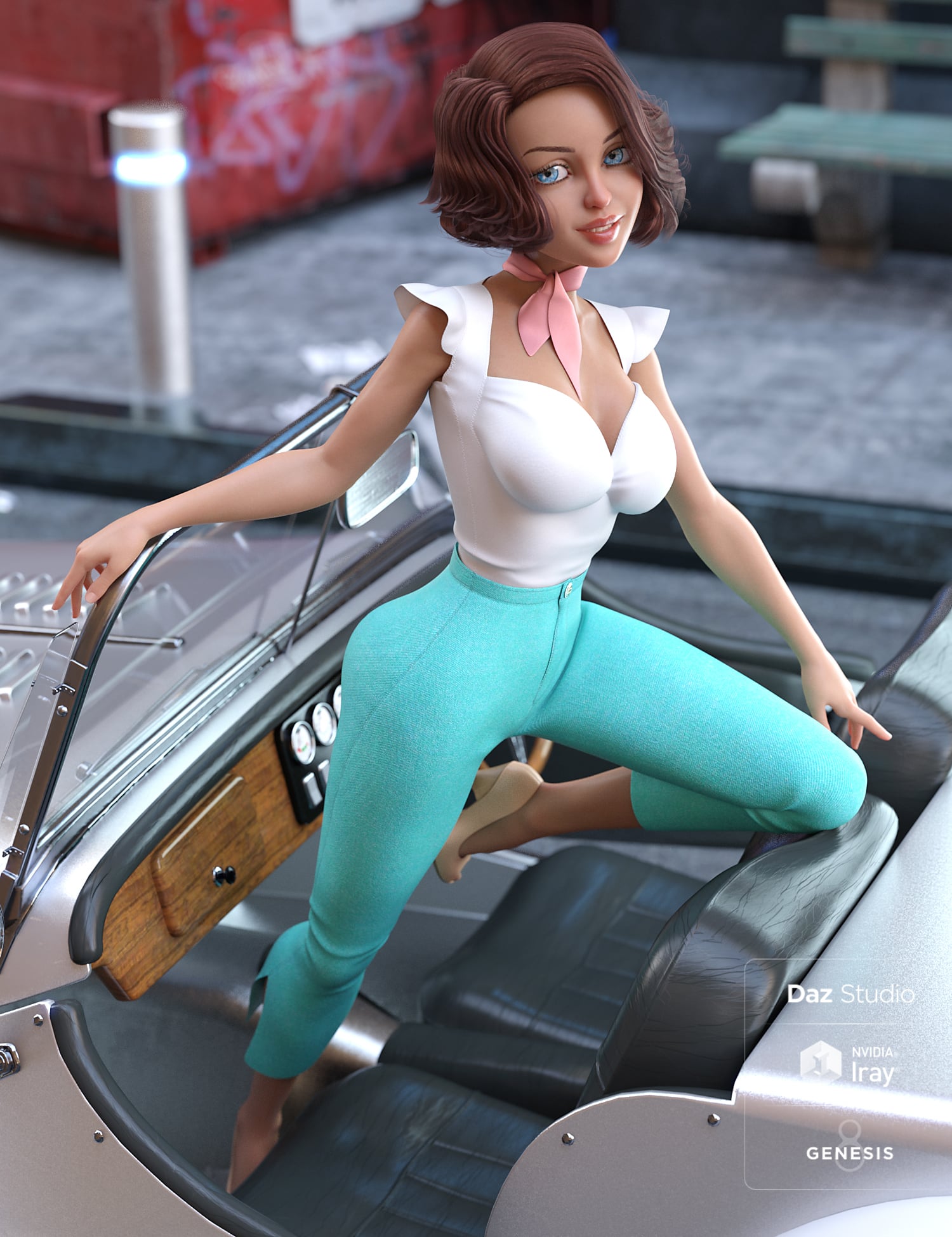The Girl 8 Pro Bundle | Daz 3D