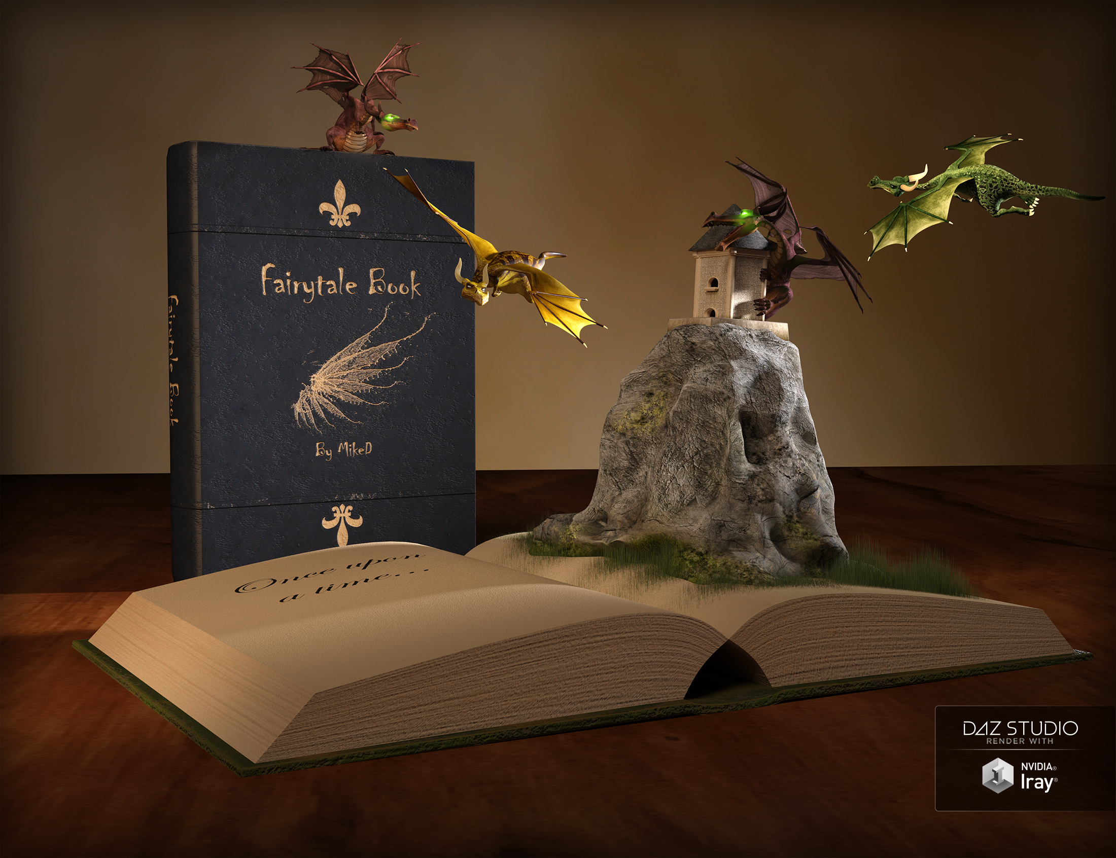 The Fairytale Book Bundle | Daz 3D