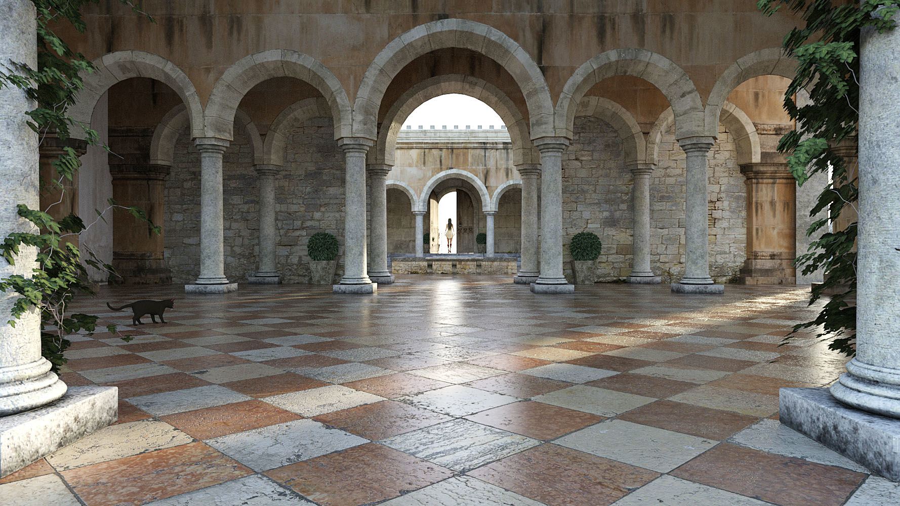 Renaissance Plaza | Daz 3D