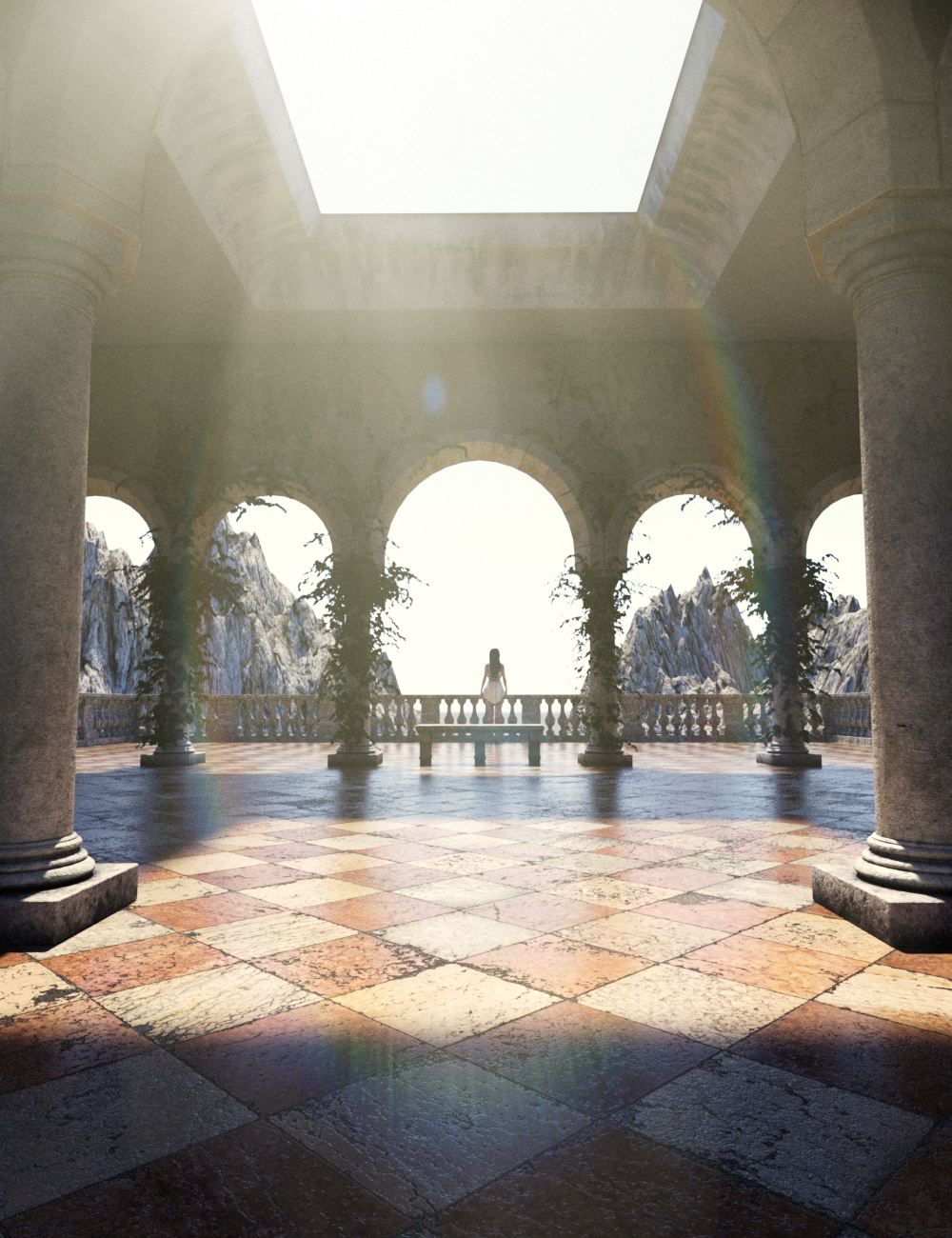 Renaissance Plaza | Daz 3D