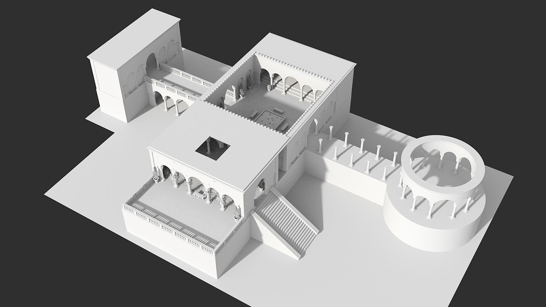 Renaissance Plaza | Daz 3D