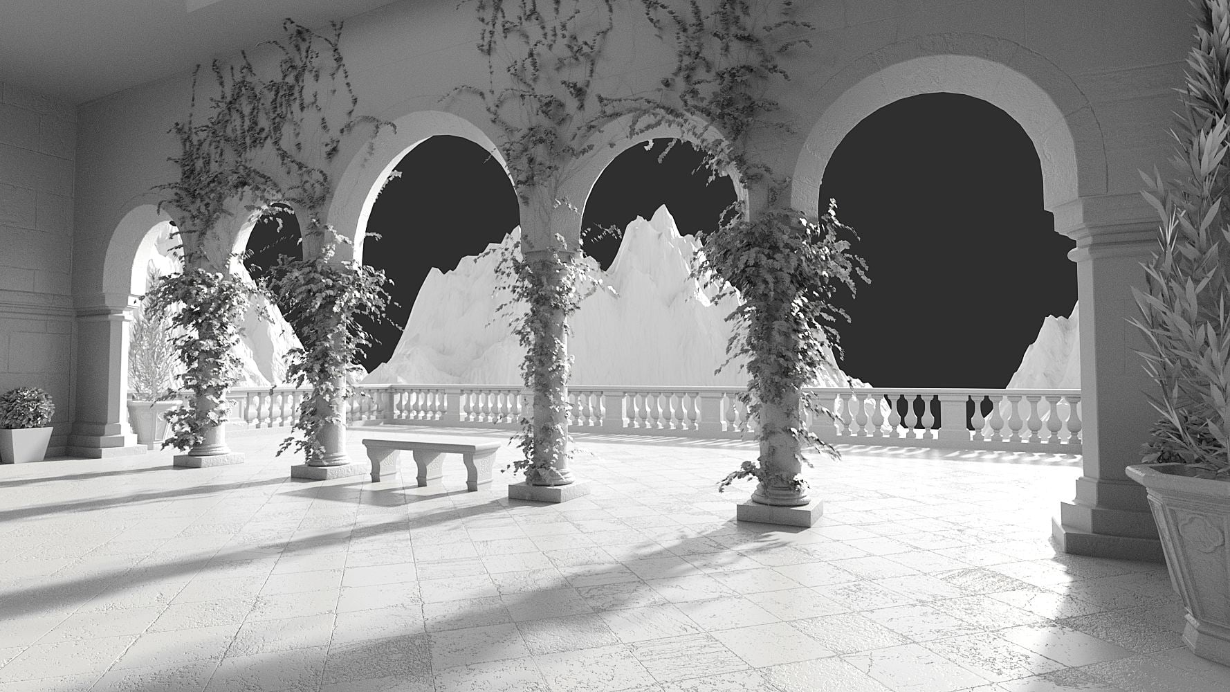Renaissance Plaza | Daz 3D
