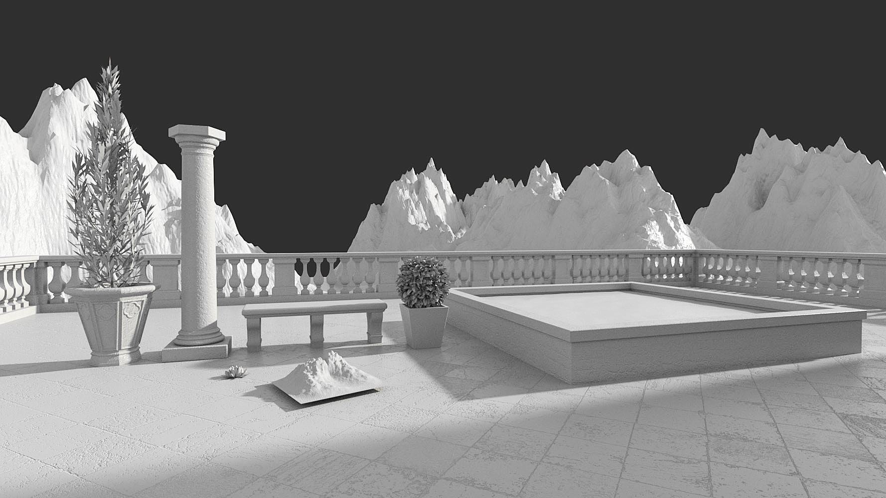 Renaissance Plaza | Daz 3D