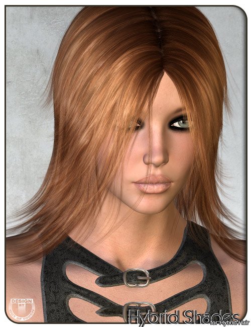 Hybrid Shades -- Textures for Hybrid Hair | Daz 3D