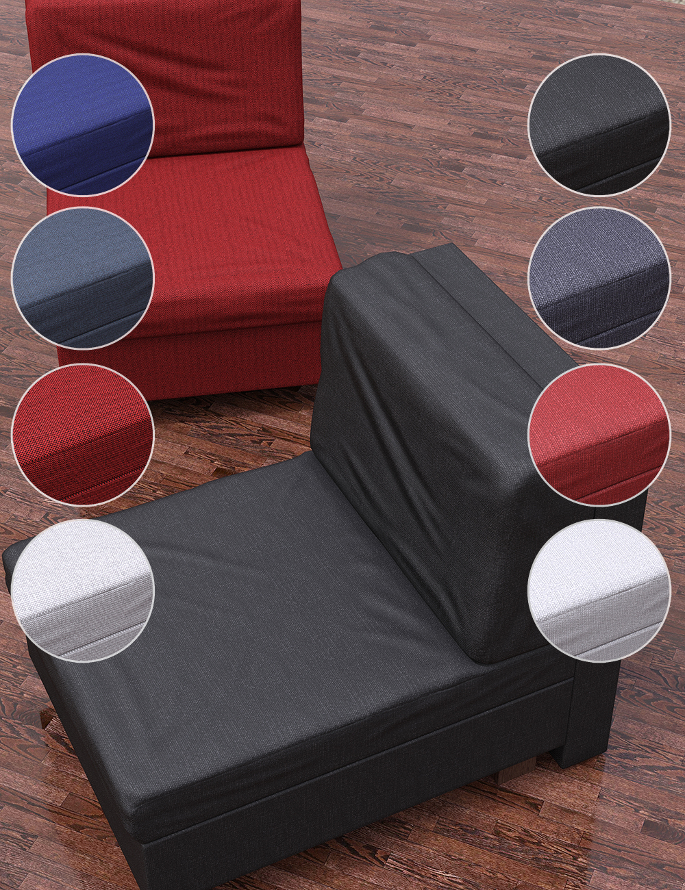 Modular Morphing Sofa | Daz 3D