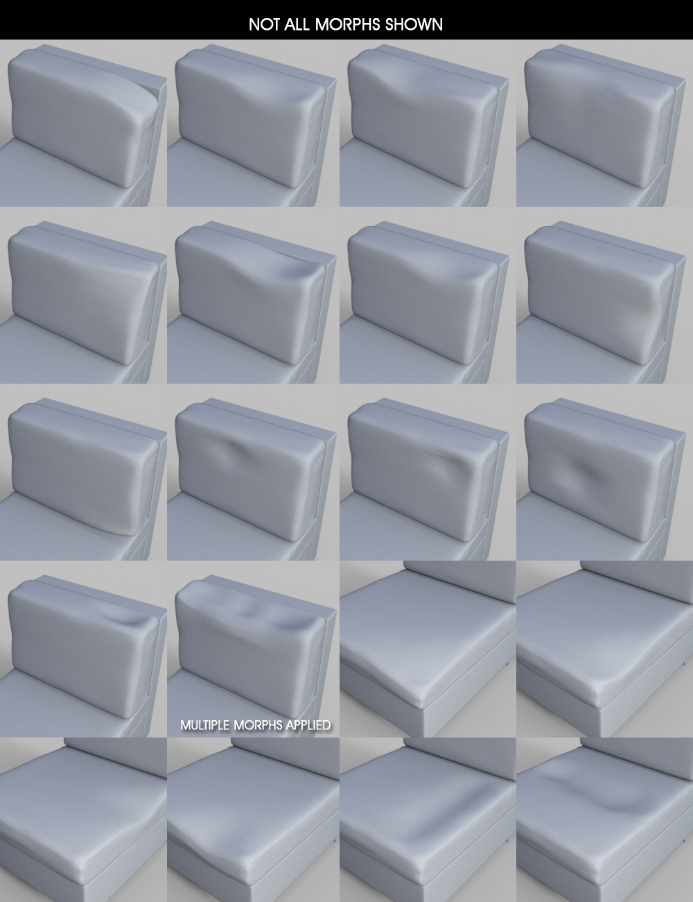 Modular Morphing Sofa | Daz 3D