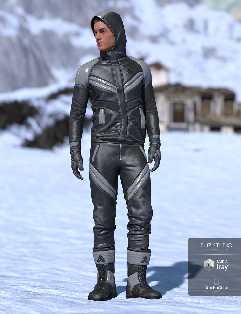 Winter Clothing for Genesis 8 Male(s) | Daz 3D