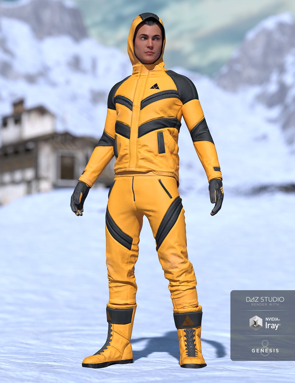 Winter Clothing for Genesis 8 Male(s) | Daz 3D