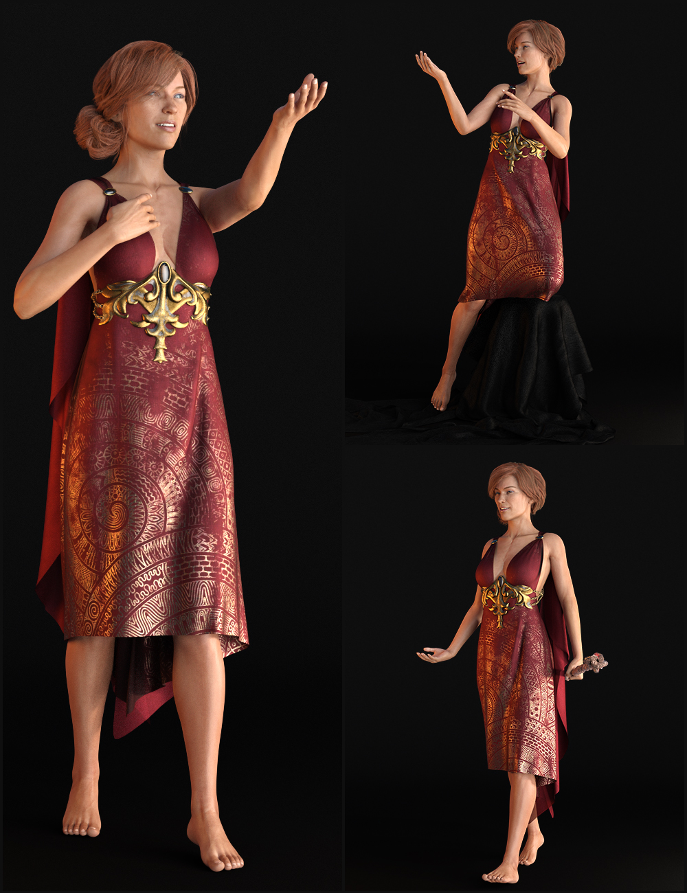 Quixotry's Fantasy Poses for Genesis 8 Female | Daz 3D