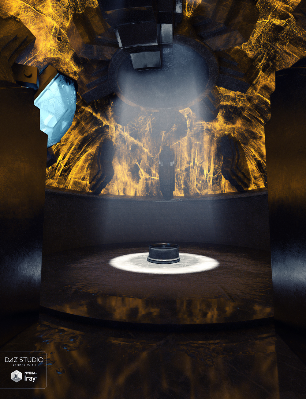 Dragon Wraith Tomb - Fire & Ice | Daz 3D