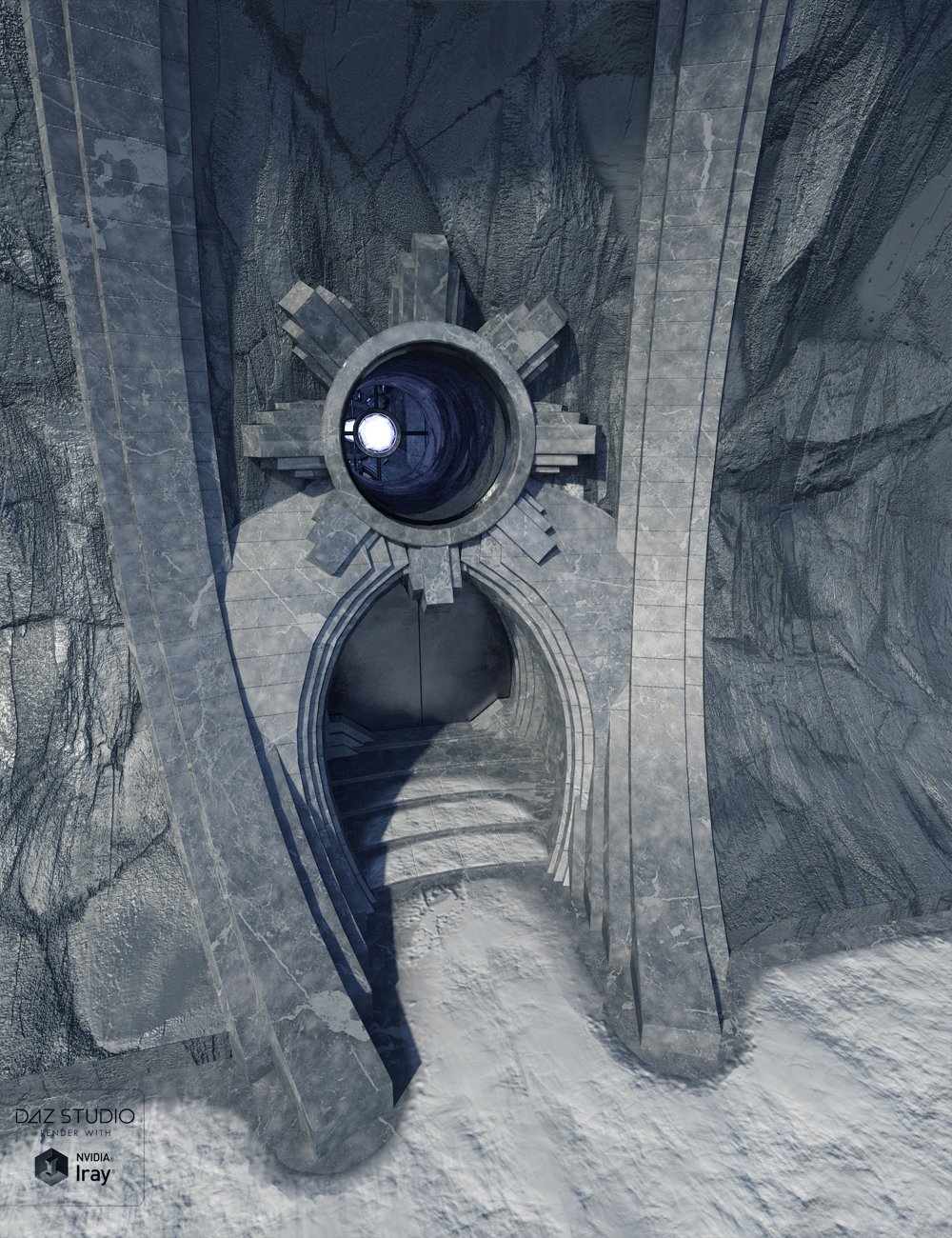 Dragon Wraith Tomb - Fire & Ice | Daz 3D