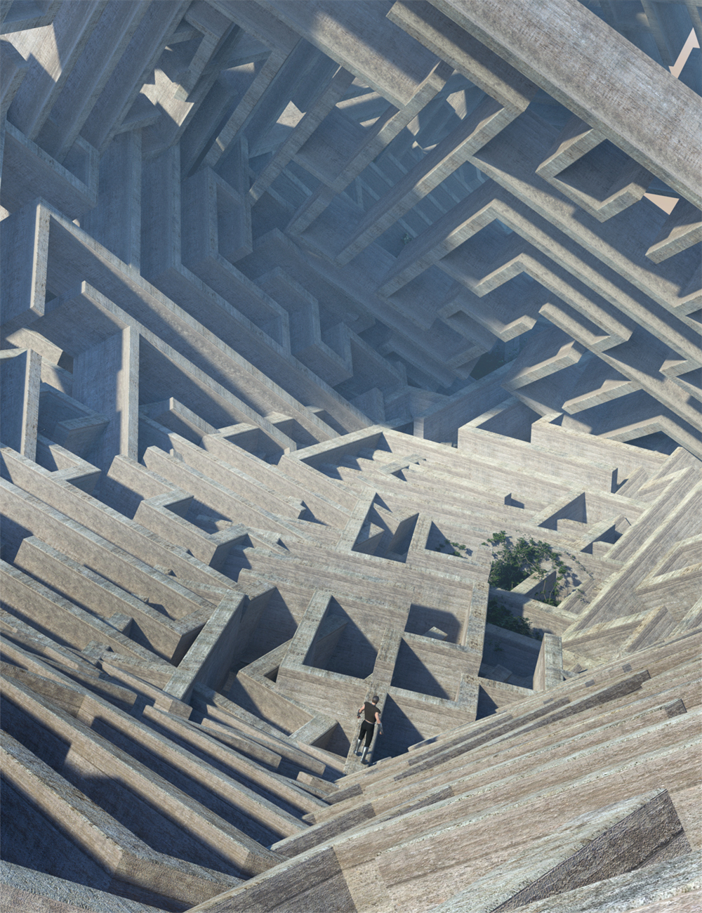 aMAZEing Journey Around the World | Daz 3D
