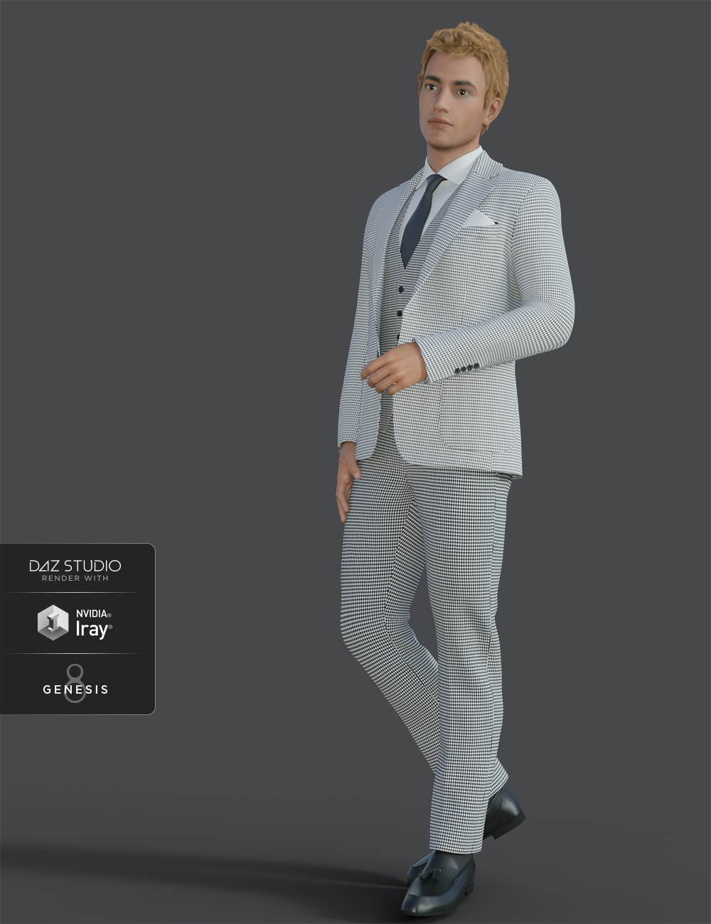H&C Business Suit for Genesis 8 Male(s) | Daz 3D