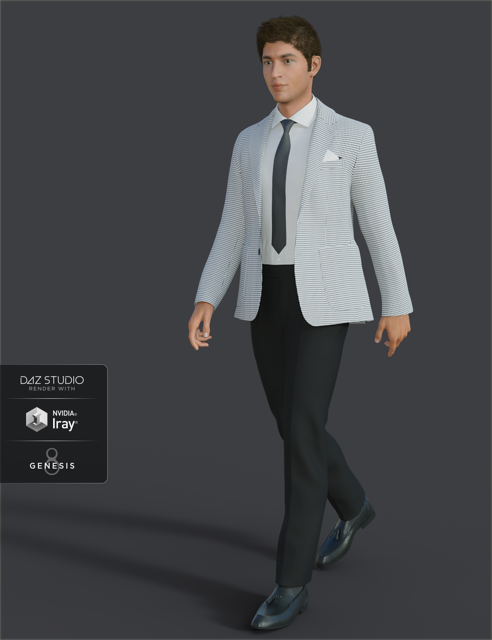 H&C Business Suit for Genesis 8 Male(s) | Daz 3D