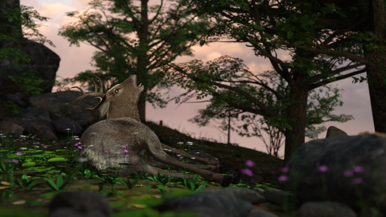 Tane The Old Deer for Daz Horse 2 | Daz 3D